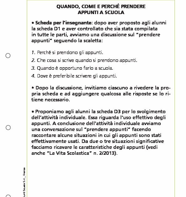 Quando, come e perché prendere appunti a scuola | Giunti Scuola