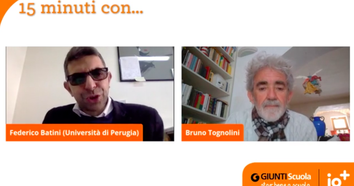 Registrazione | Federico Batini intervista Bruno Tognolini | Giunti Scuola