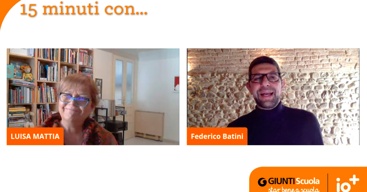 Registrazione | Federico Batini intervista Luisa Mattia | Giunti Scuola