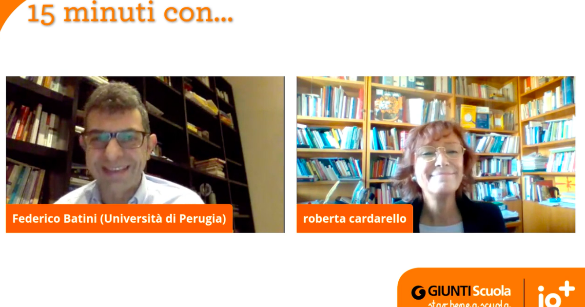 Registrazione | Federico Batini intervista Roberta Cardarello | Giunti ...