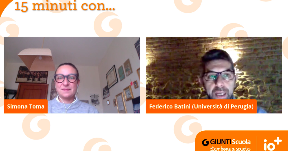 Registrazione | Federico Batini intervista Simona Toma | Giunti Scuola
