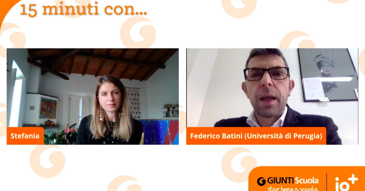 Registrazione | .Federico Batini intervista Stefania Bassi | Giunti Scuola
