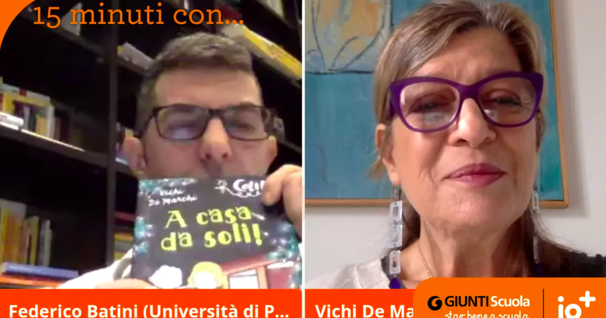 Registrazione | Federico Batini intervista Vichi de Marchi | Giunti Scuola