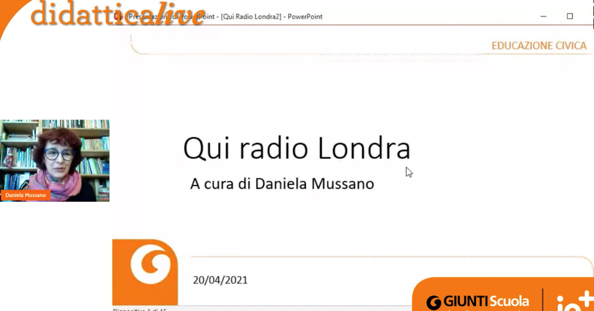 Registrazione | Viva Radio Londra | Giunti Scuola