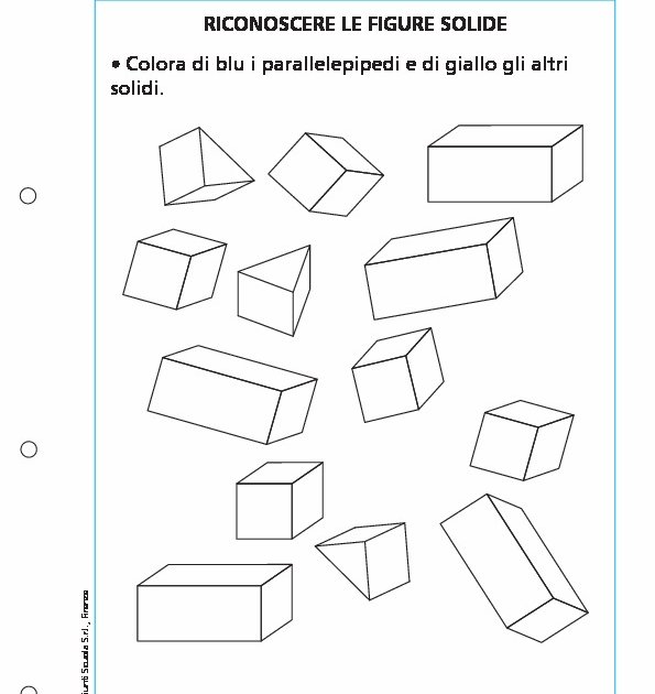 Riconoscere le figure solide | Giunti Scuola