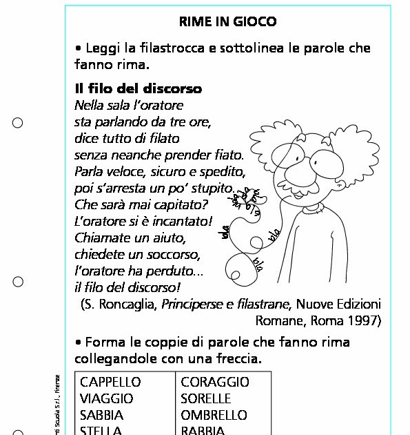 Rime in gioco | Giunti Scuola