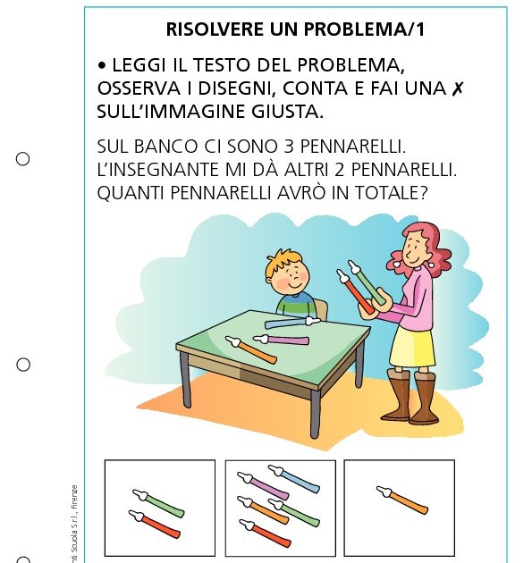 Risolvere un problema/1 | Giunti Scuola