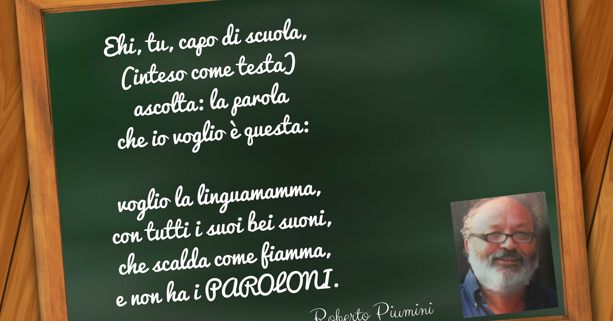 Roberto Piumini: i diritti linguistici dei bambini in rima | Giunti Scuola