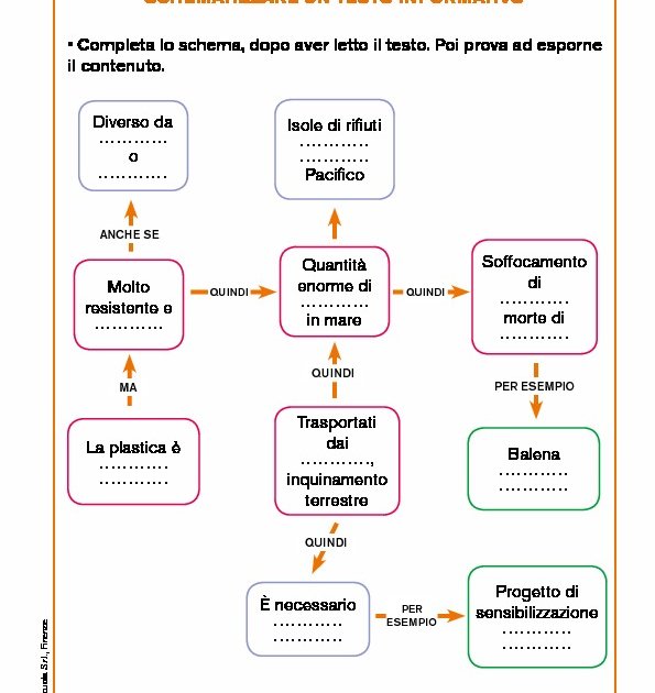 Schematizzare un testo informativo | Giunti Scuola