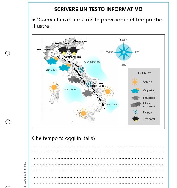 Scrivere un testo informativo | Giunti Scuola