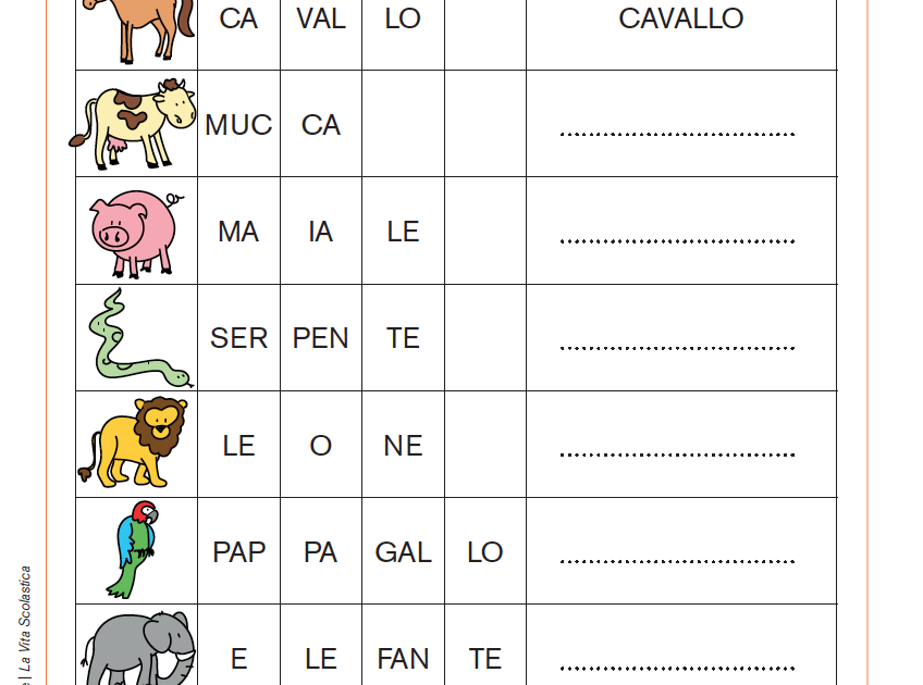 Scriviamo... gli animali | Giunti Scuola