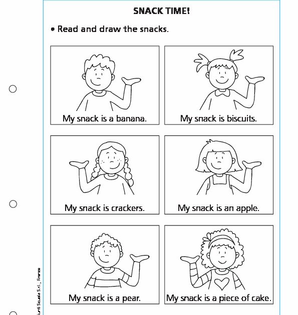 Snack time! | Giunti Scuola