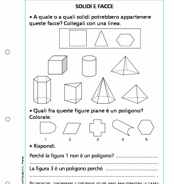 Solidi e facce | Giunti Scuola