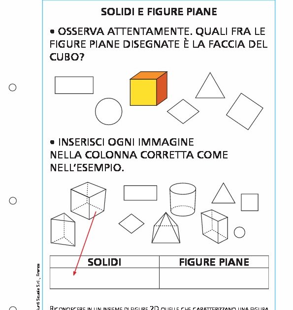 Solidi e figure piane | Giunti Scuola
