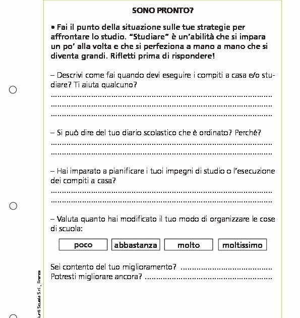 Sono pronto? | Giunti Scuola