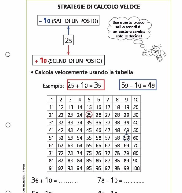 Strategie di calcolo veloce | Giunti Scuola