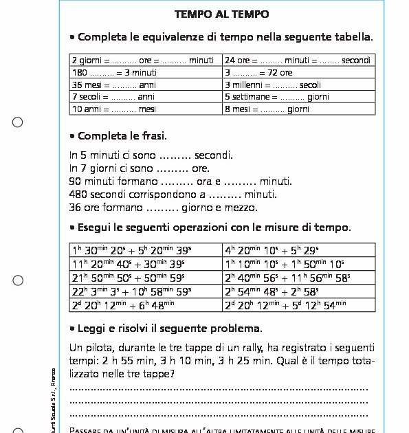 Tempo al tempo | Giunti Scuola
