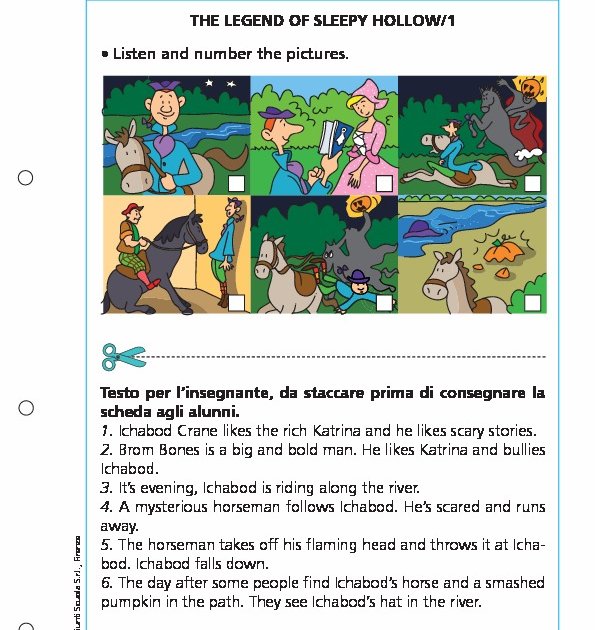 The legend of Sleepy Hollow/1 | Giunti Scuola
