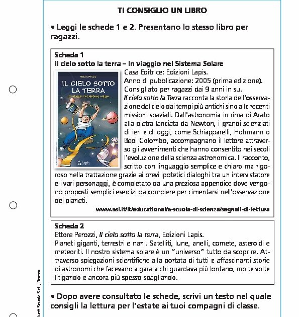 Ti consiglio un libro | Giunti Scuola
