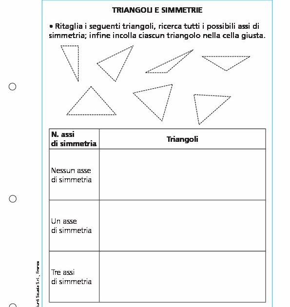 Triangoli e simmetrie | Giunti Scuola