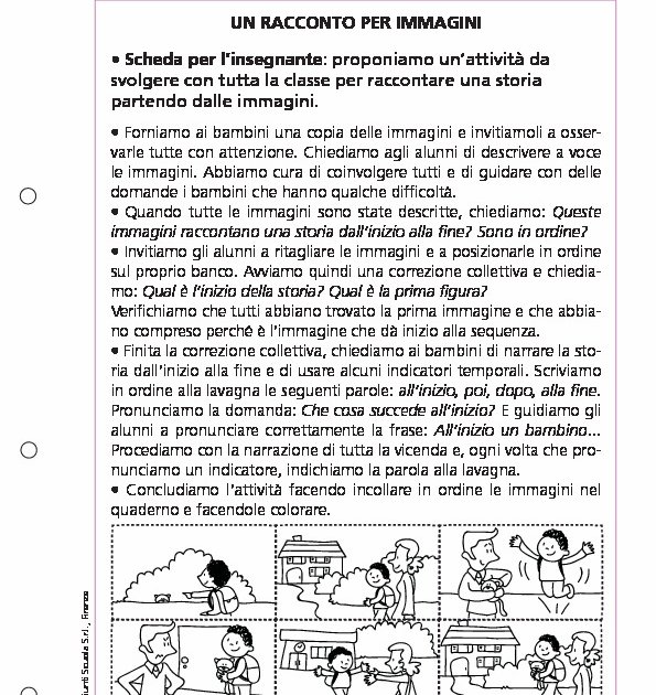 Un racconto per immagini | Giunti Scuola