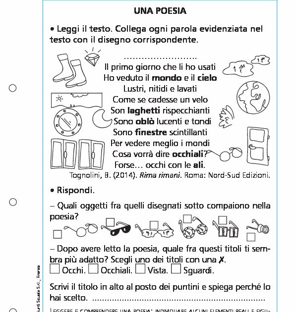 Una poesia | Giunti Scuola