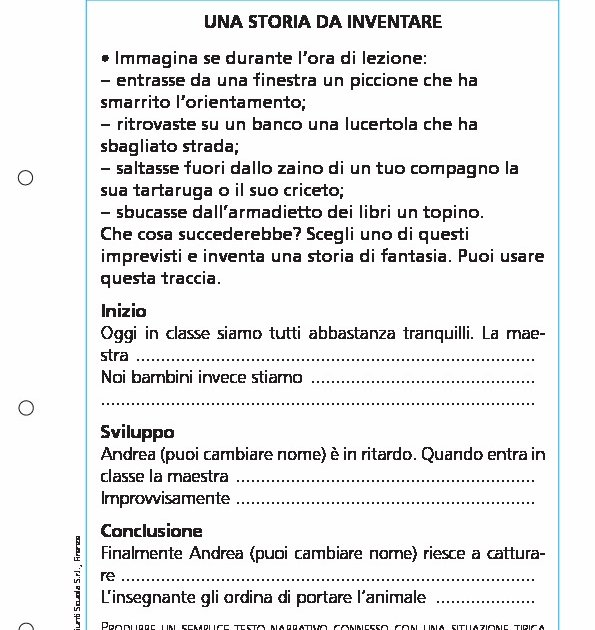 Una storia da inventare | Giunti Scuola