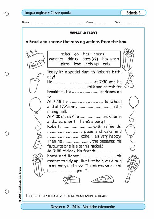 What a day! | Giunti Scuola