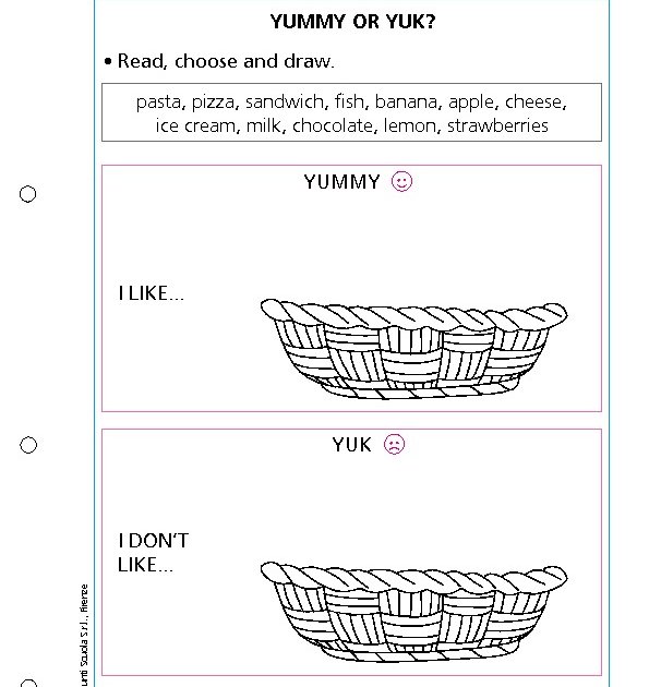 Yummy or yuk? | Giunti Scuola